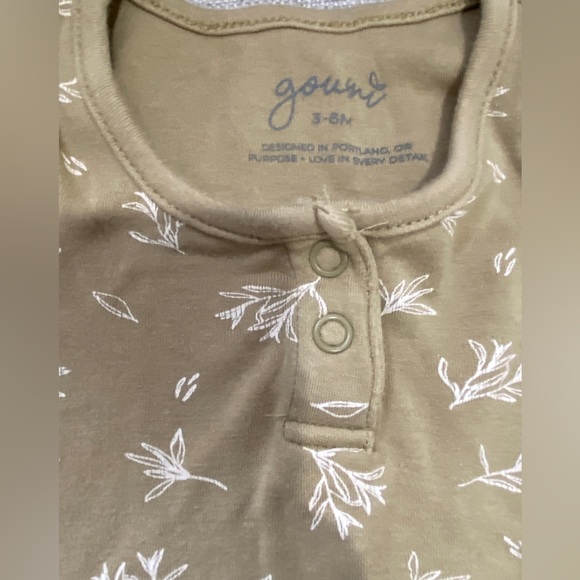 Goumi | One Pieces | Goumikids Sleeveless Baby Romper Pale Olive 36 Mos ...